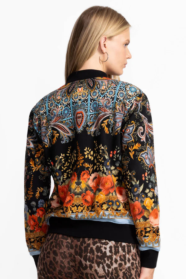 Johnny Was French Terry Bomber Jacket T43525-7 - Leto – Soubret Pink ...